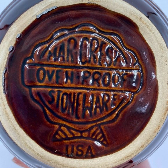 Marcrest | Kitchen | Vintage Brown Mixing Bowl Marcrest Oven Proof ...